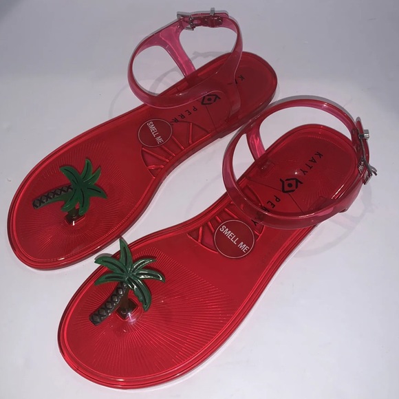 Katy Perry Collections | Shoes | Katy Perry Geli Flat Sandal Palm Tree ...